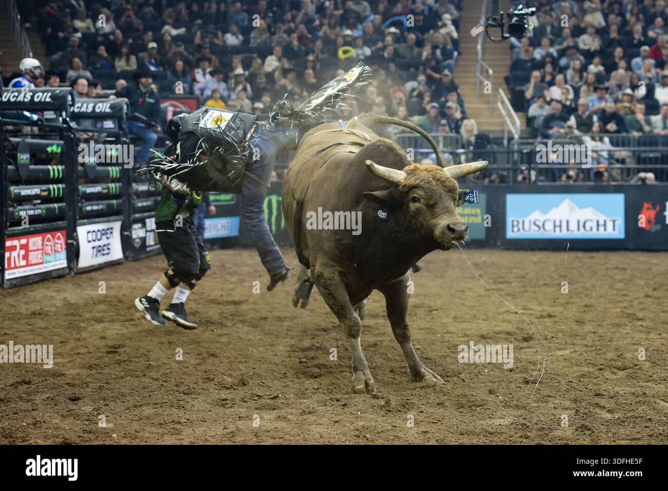Jan 09, 2026; New York City , New York, USA; Luciano De Castro competes ...