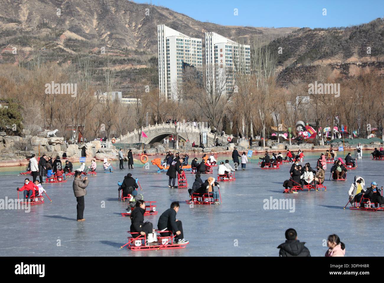 **CHINESE MAINLAND, HONG KONG, MACAU AND TAIWAN OUT** Residents enjoy ...
