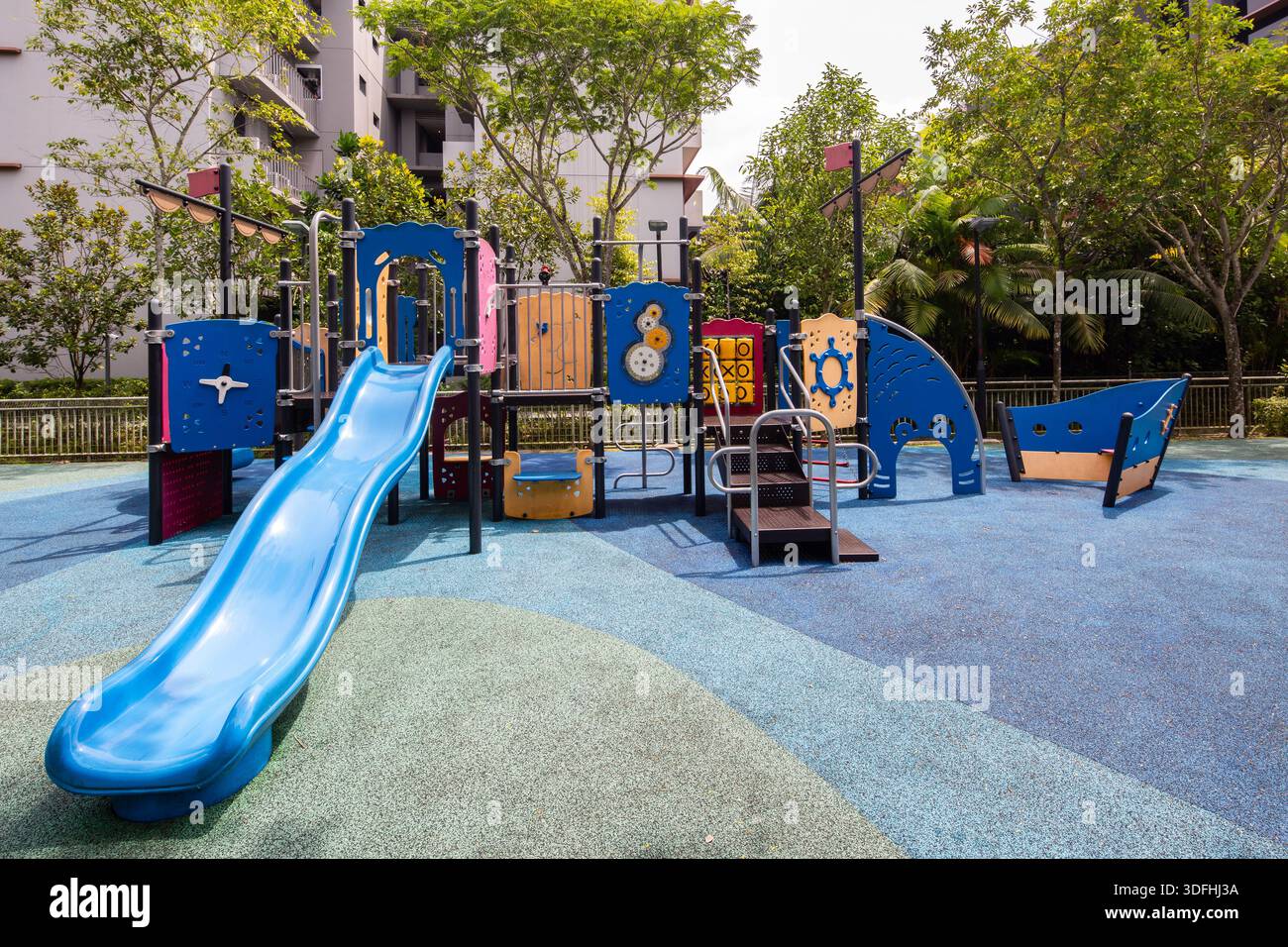 Ship design playground in park, interactive station for kids to use ...