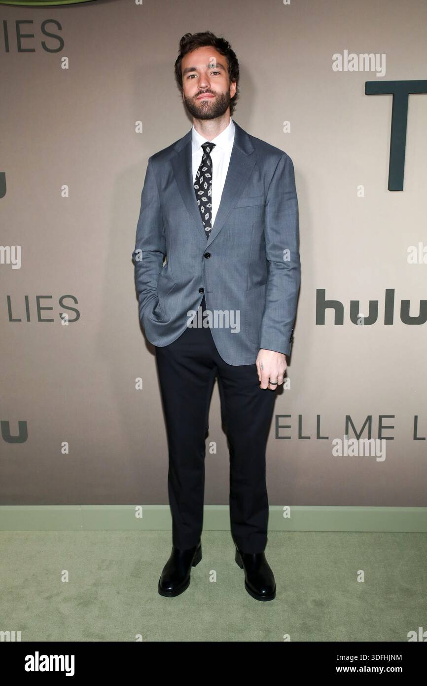 Actor Jackson White attends the special screening of Hulu's "Tell Me ...