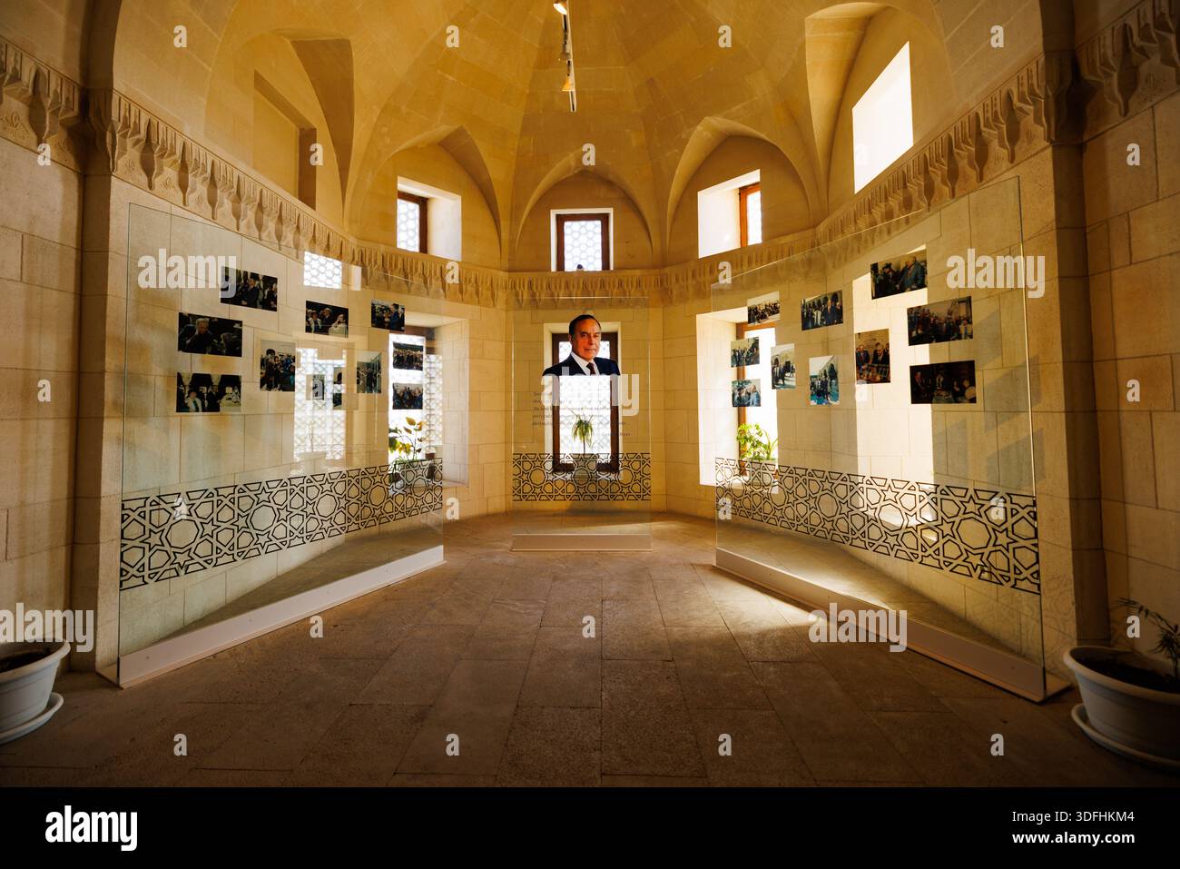 Baku, May 16, 2025. Interior view of the museum at the Palace of the ...