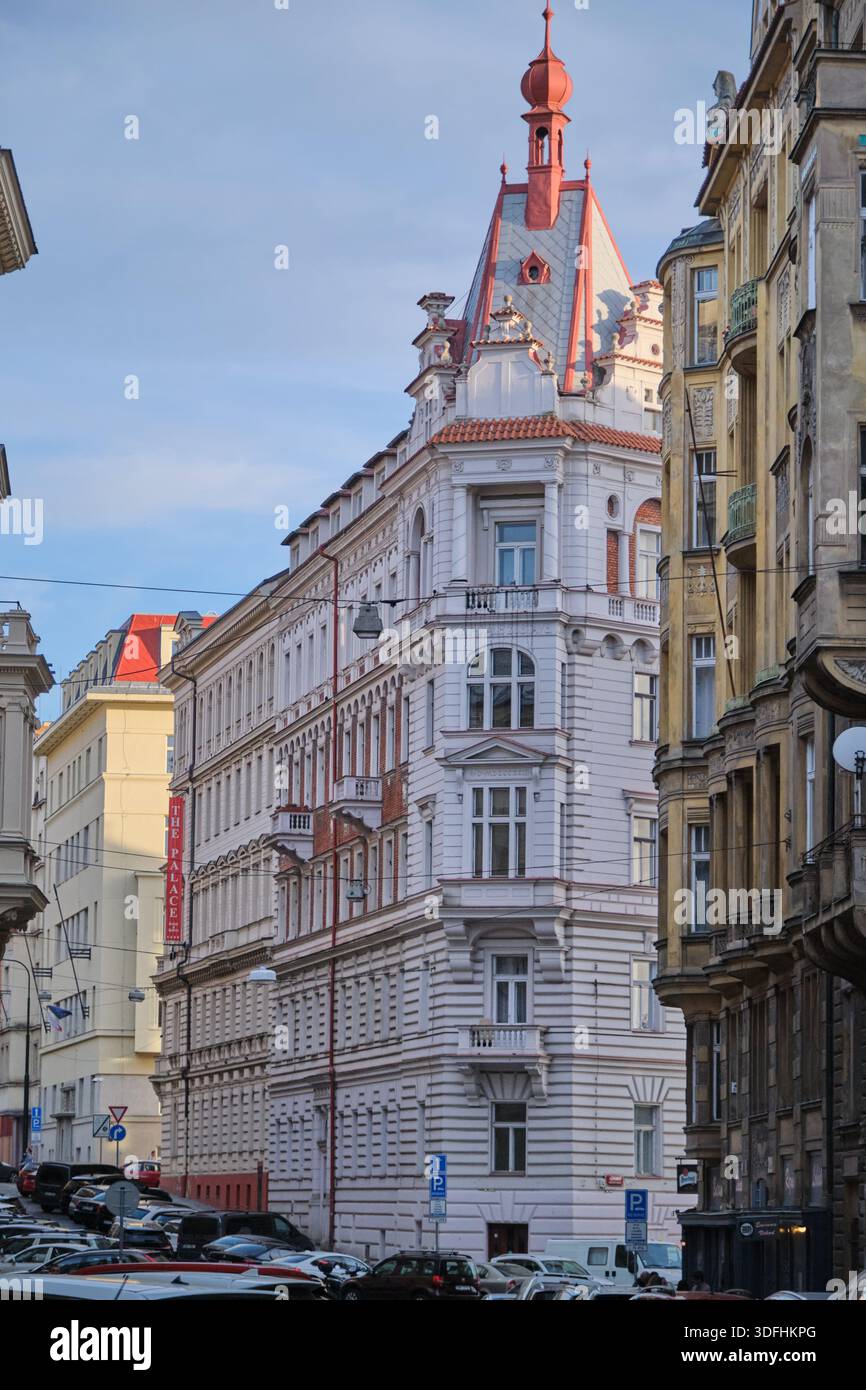 Captivating shot of a historic European building, showcasing intricate ...