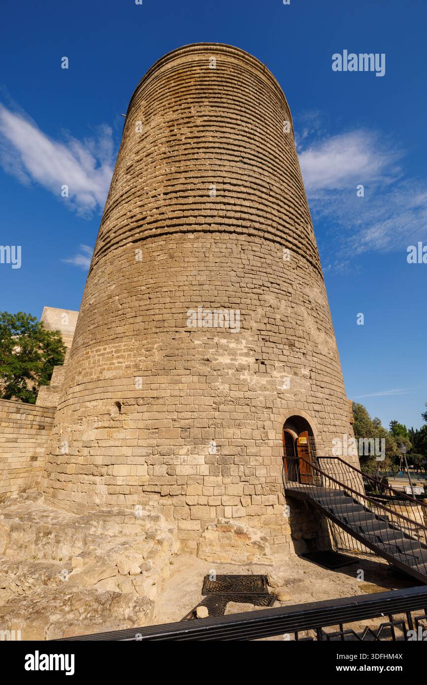 Baku May 16, 2025, Exterior view of the Maiden Tower (Giz Galasi) in ...