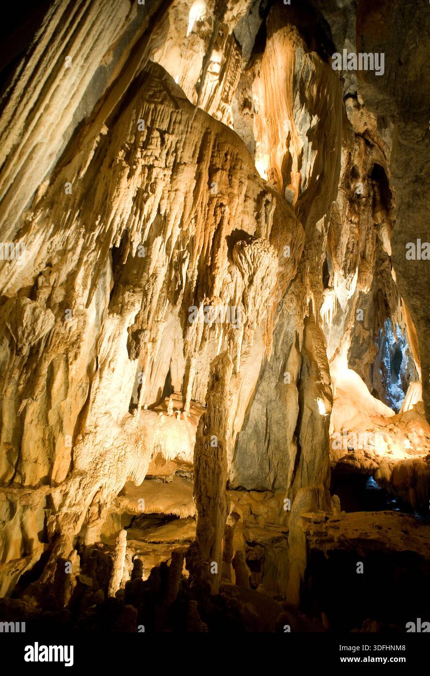 Chillagoe caves near the north Queensland town of Chillagoe showing the ...
