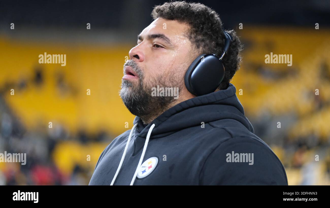 Jan 12, 2025: Cameron Heyward #97 during the Pittsburgh Steelers vs ...