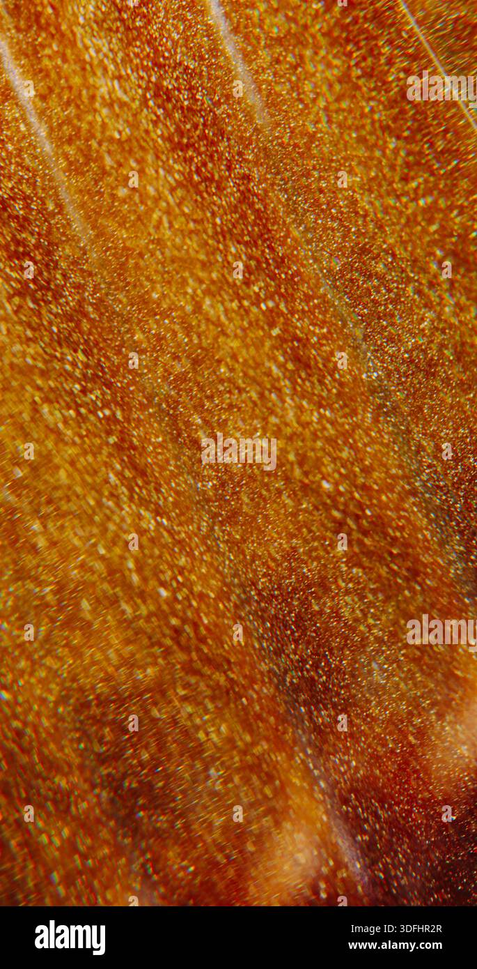 Glitter stream blur. Sparkling glare art. Shiny mix in color lens leak ...