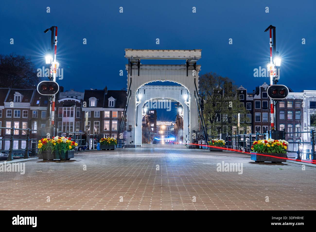 Magere Brug in Amsterdam A Stunning Night View of the Skinny Bridge ...