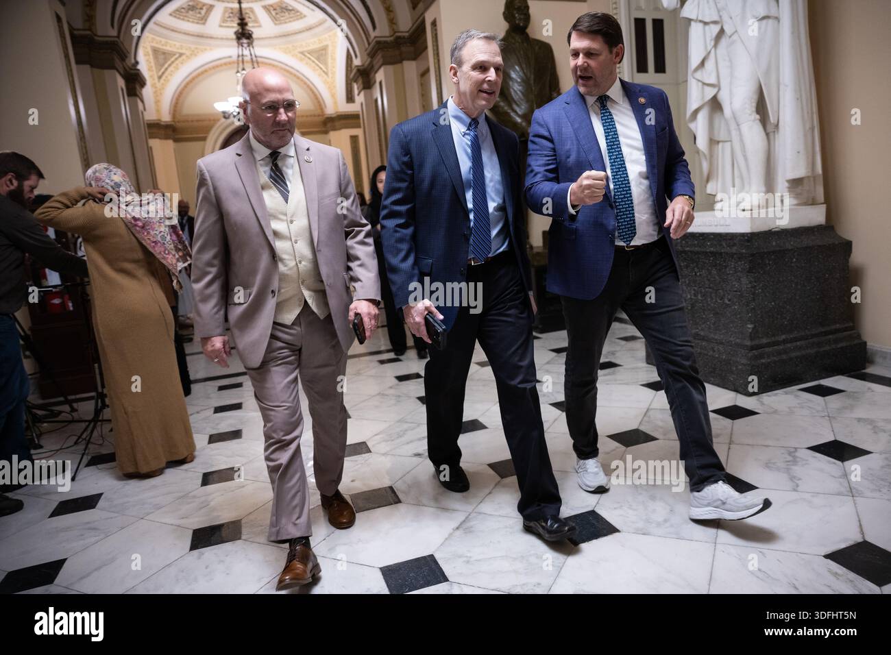 Reps. Clay Higgins (R-La.), Scott Perry (R-Pa.), and Jodey Arrington (R ...