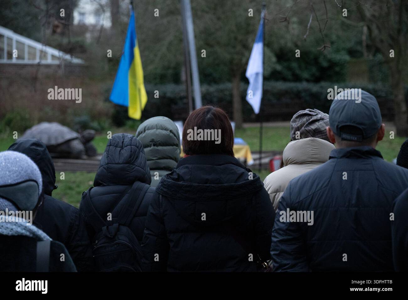 Hundreds attending the memorial service for the two sacrificed ...