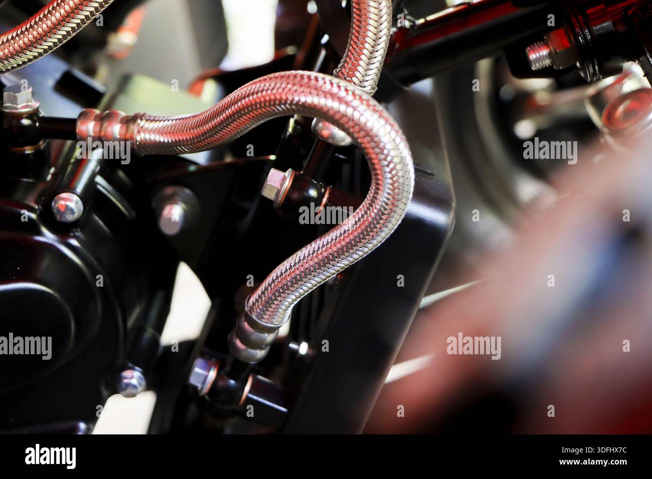 Industrial steel wheel braided hi-res stock photography and images - Alamy
