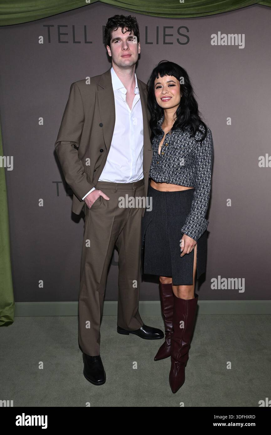 New York, USA. 12th Jan, 2026. (L-R) Spencer House and Sonia Mena ...