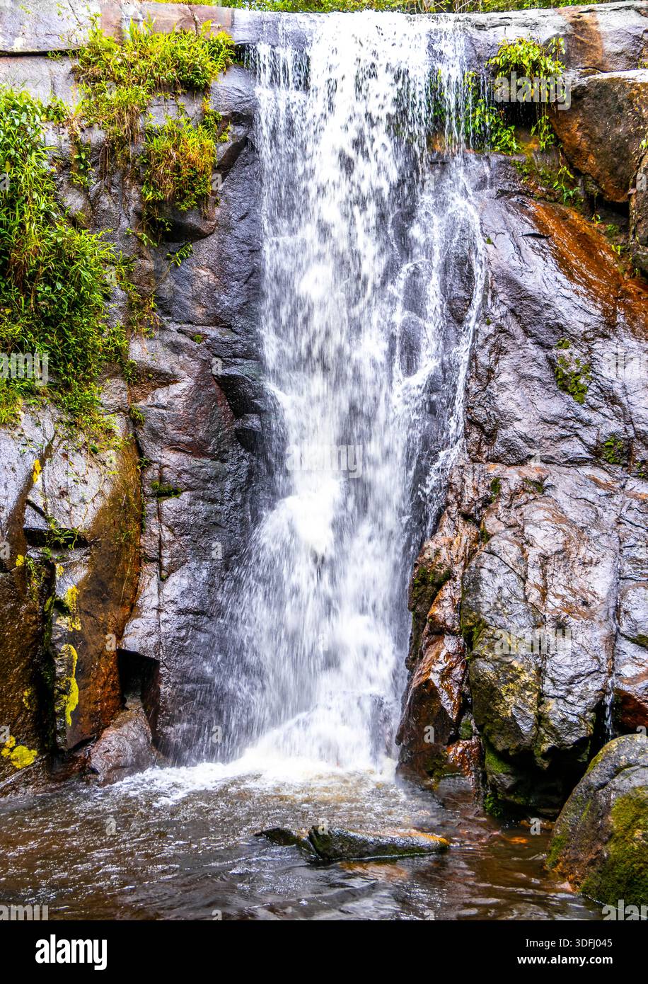 Cachoeira da Feiticeira waterfall waterfalls fall falls cascade in the ...