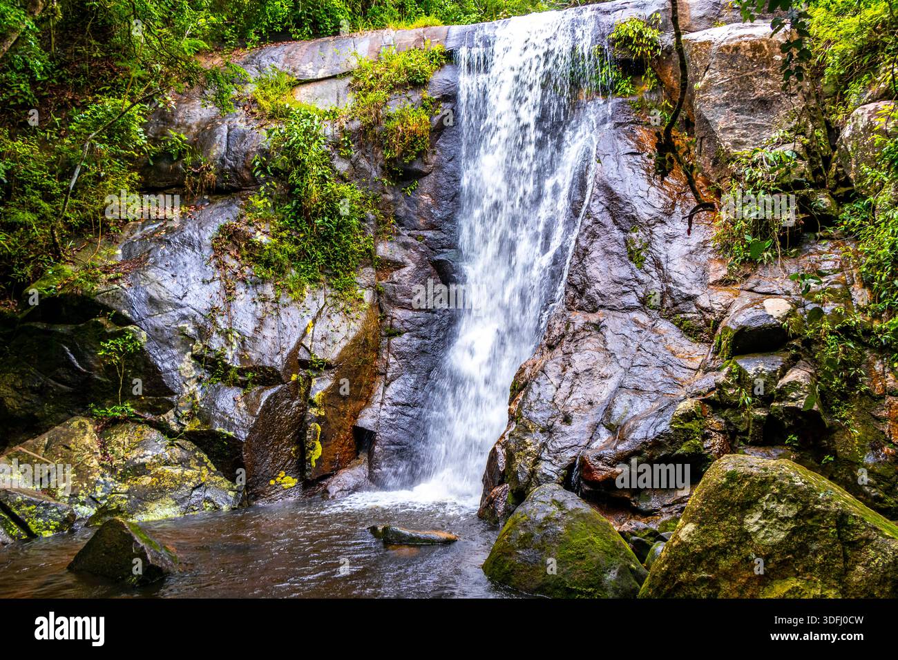 Cachoeira da Feiticeira waterfall waterfalls fall falls cascade in the ...