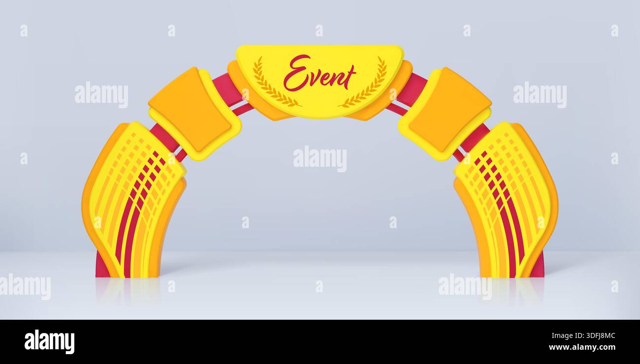 Entrance arch trade Stock Vector Images - Alamy
