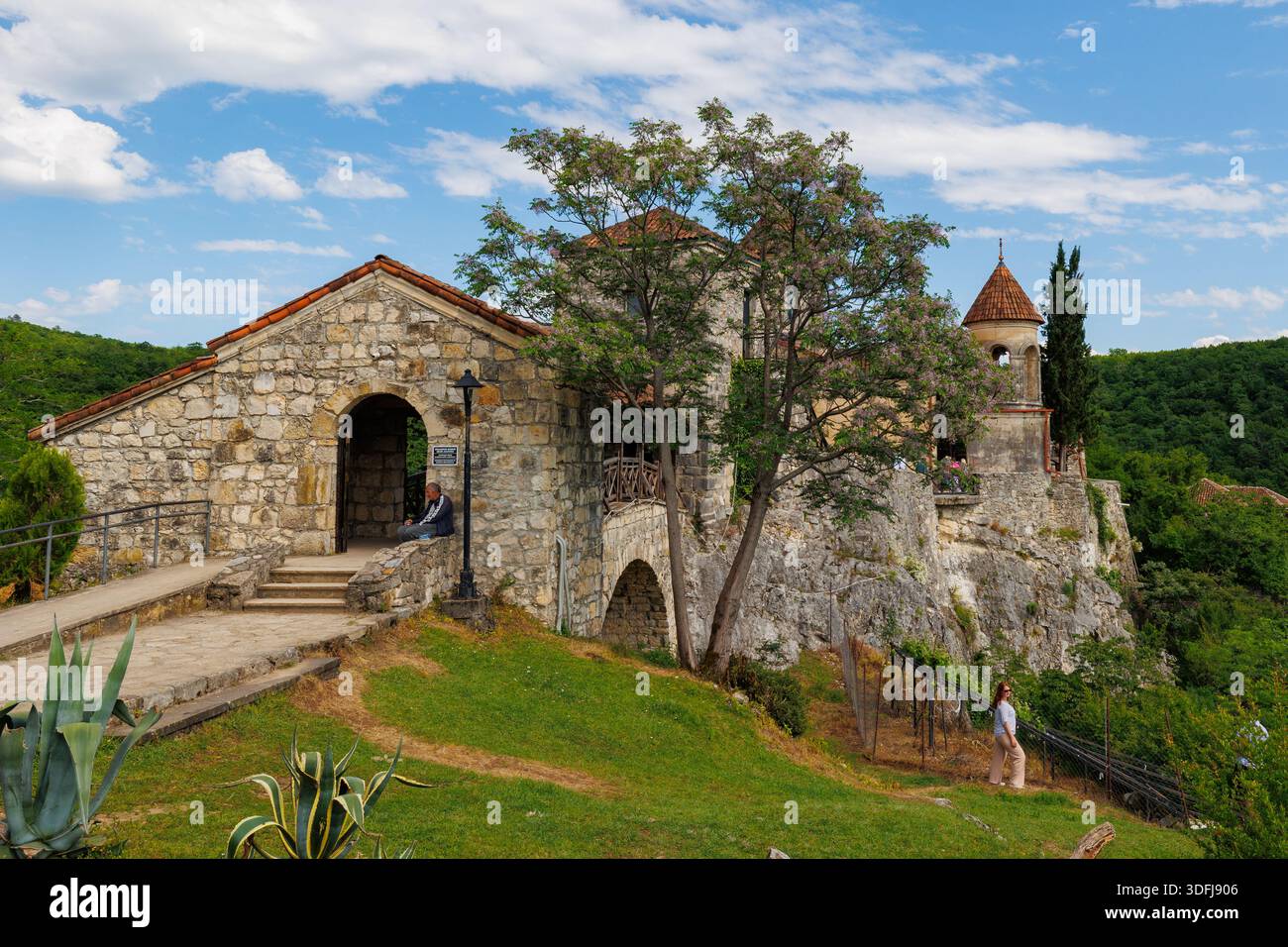 Kutaisi, May 20,2025. Scenic views of Motsameta Monastery, near Kutaisi ...