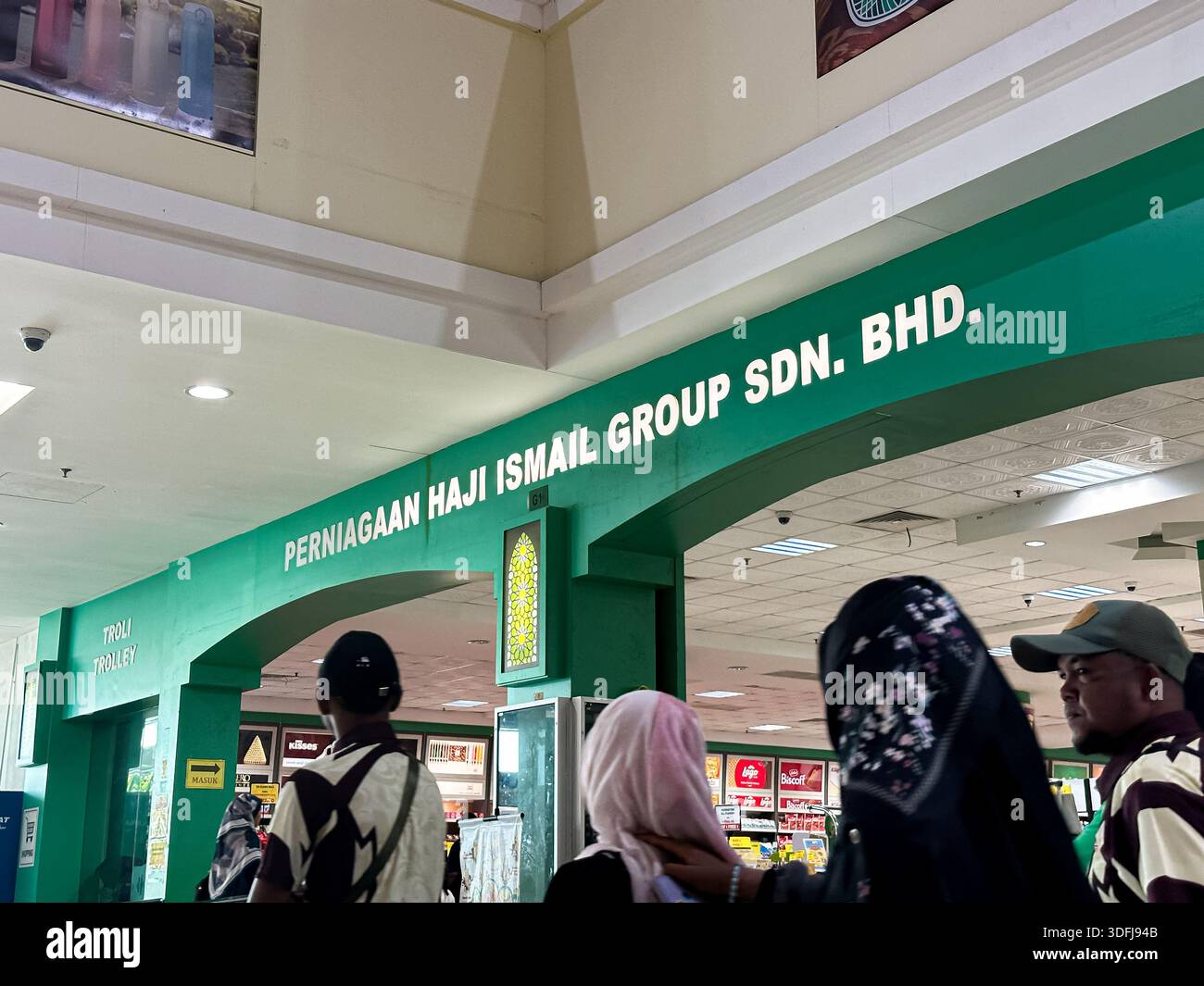 Kedah, Malaysia, December 3, 2025: Shoppers enter the popular Haji ...