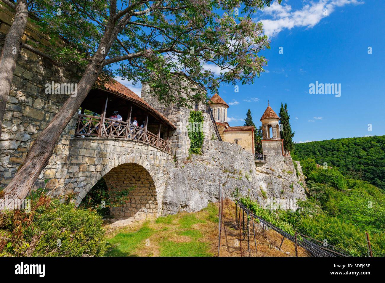 Kutaisi, May 20,2025. Scenic views of Motsameta Monastery, near Kutaisi ...