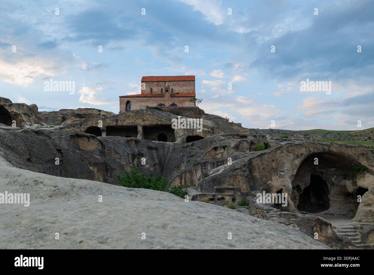 Uplistsikhe, May 21,2025. Scenic views The Church of Prince within the ...