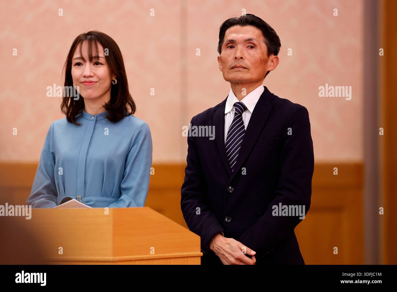 Ibaraki, Japan. 12th Jan, 2026. Akira Narahashi (R) Football/Soccer ...