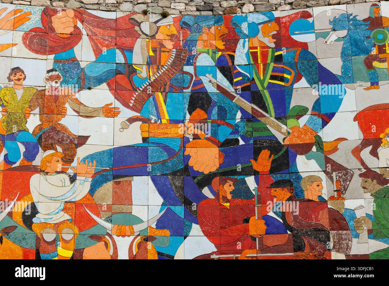 Gudauri, May 22, 2025. Detailed view of the Georgia-Russia Friendship ...