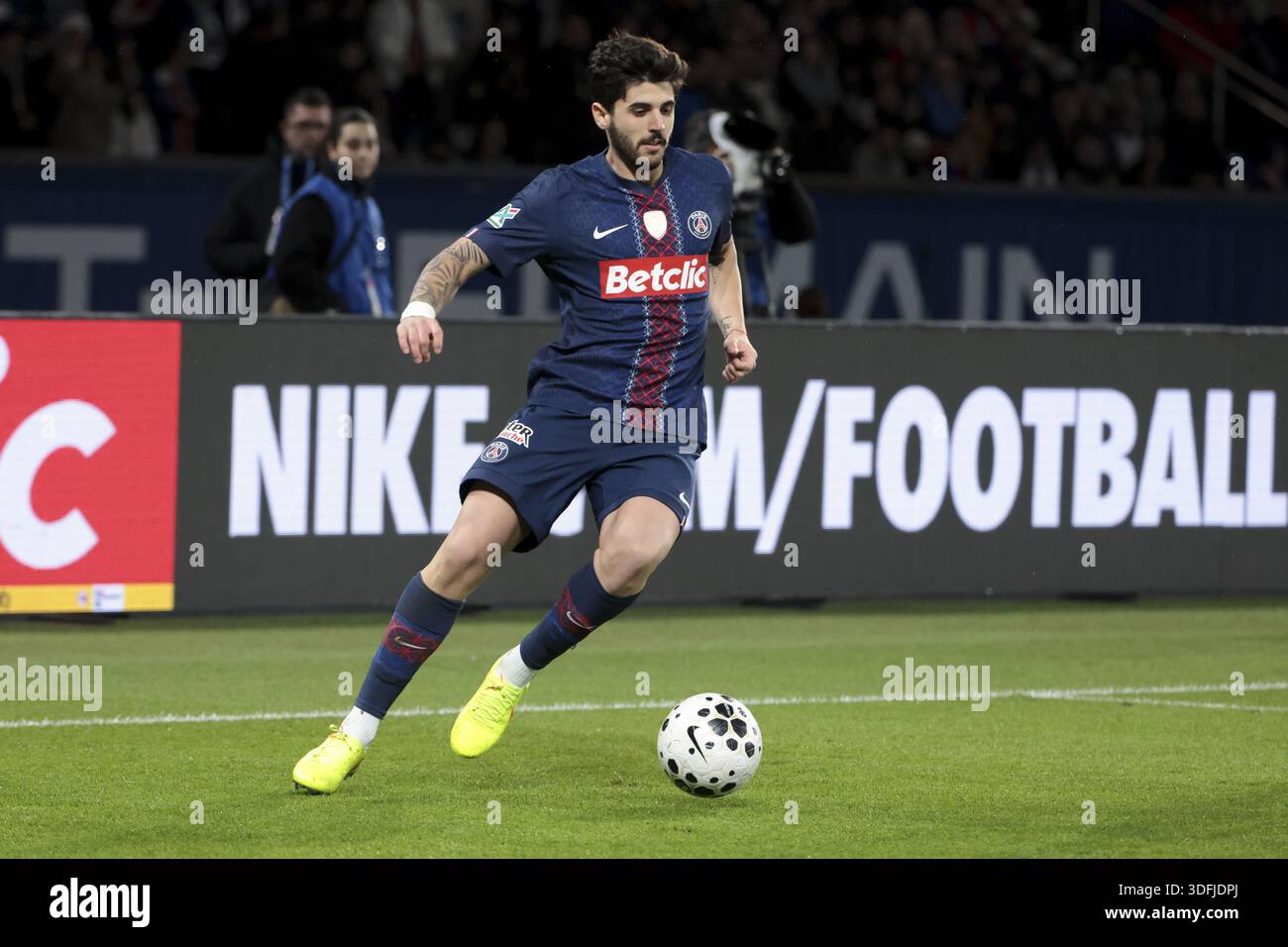 Lucas Beraldo of PSG during the French Cup, round of 16 football match ...