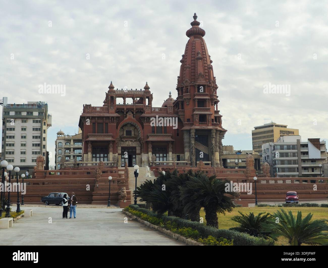 Cairo, Egypt, January 1 2026: The Baron Empain Palace Qasr El-Baron, a ...