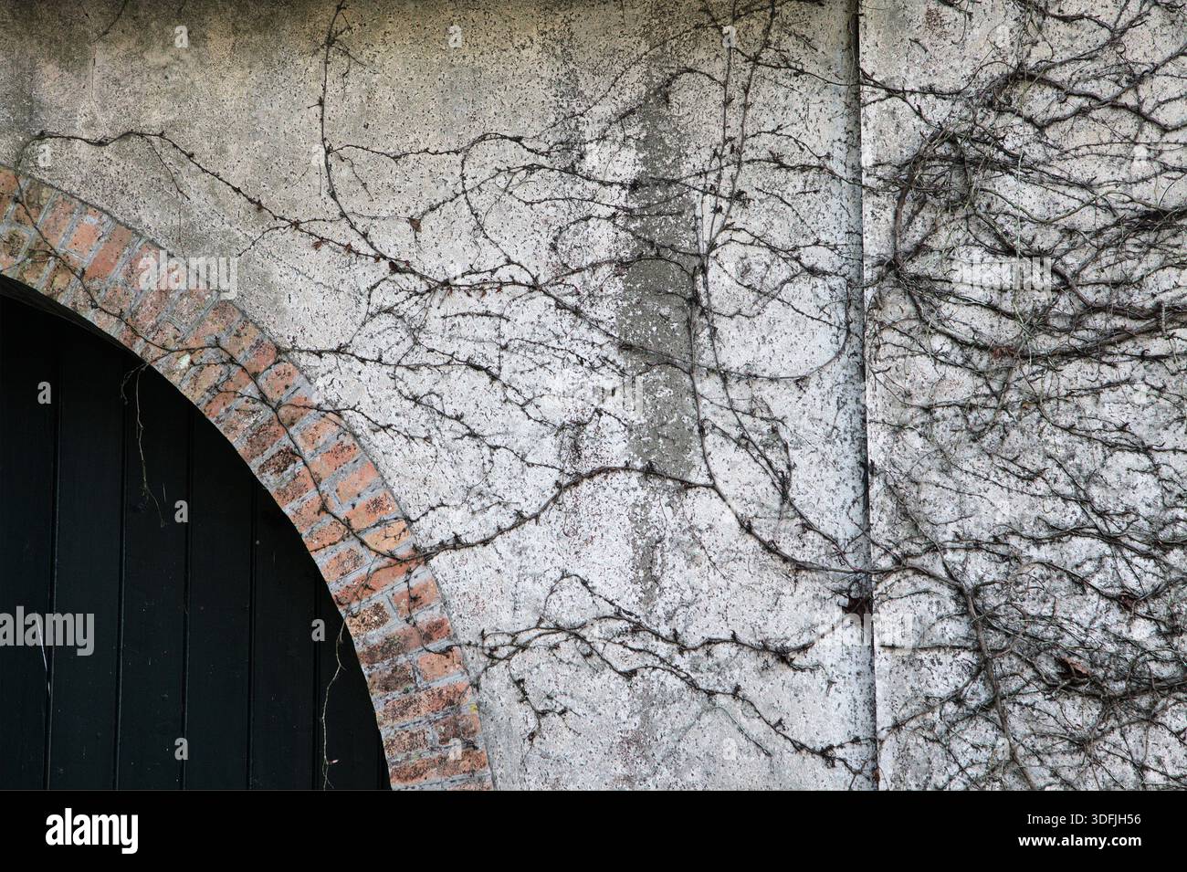 Aged brick wall displays hi-res stock photography and images - Alamy