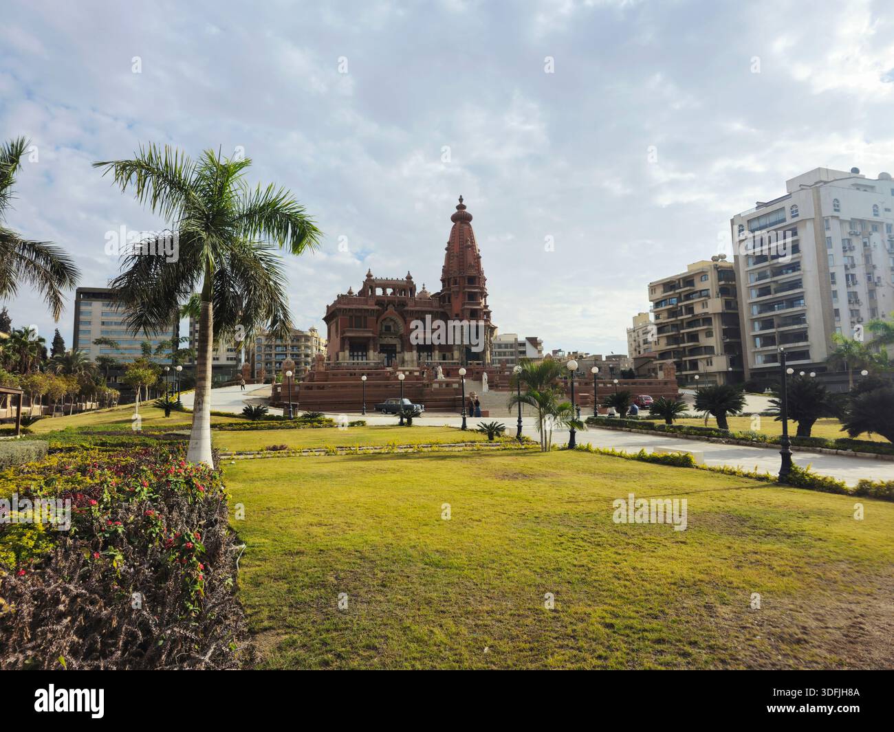 Cairo, Egypt, January 1 2026: The Baron Empain Palace Qasr El-Baron, a ...