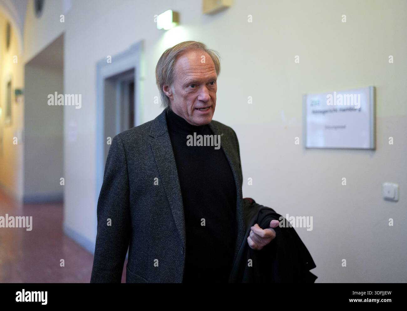 13 January 2026, Hamburg: Gerhard Delling, former TV presenter and ...