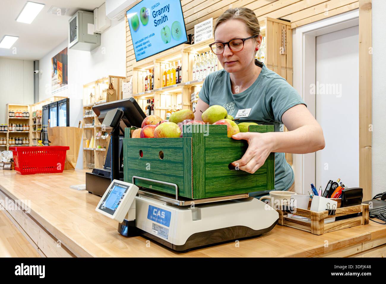 Company store in the Research Institute of Fruit Growing in Holovousy ...