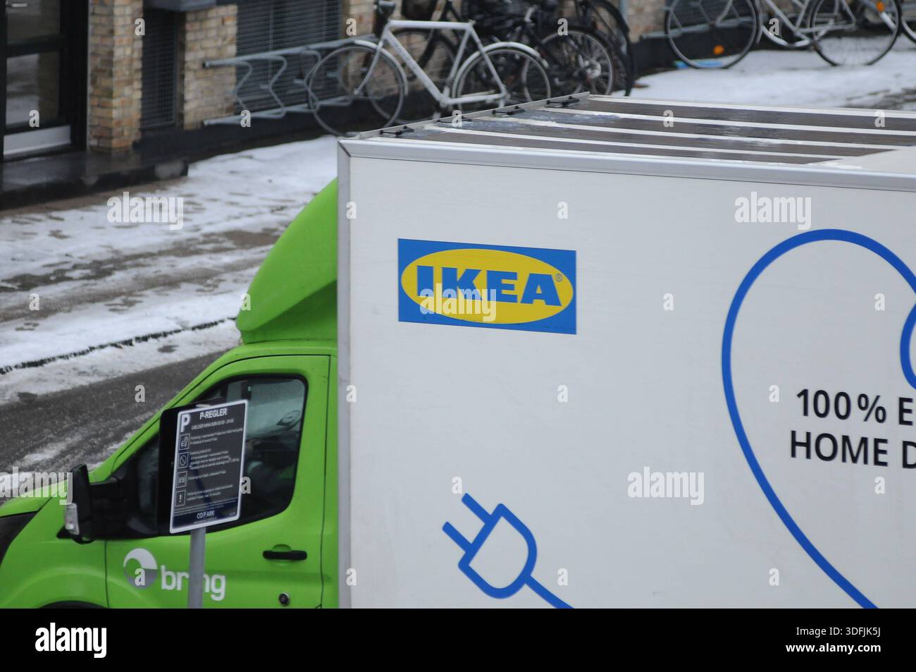 Copenhagen/Denmark /13 JANUARY 2026 /Swedish Ikea store good delivery ...