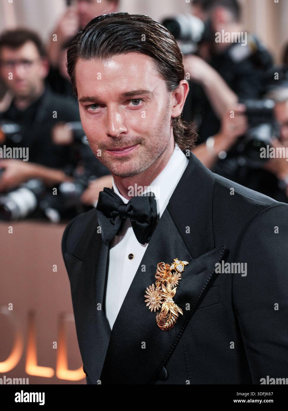 Patrick Schwarzenegger attending the 83rd Golden Globes awards at The ...