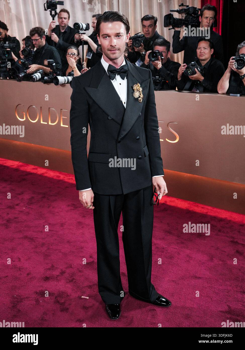 Patrick Schwarzenegger attending the 83rd Golden Globes awards at The ...
