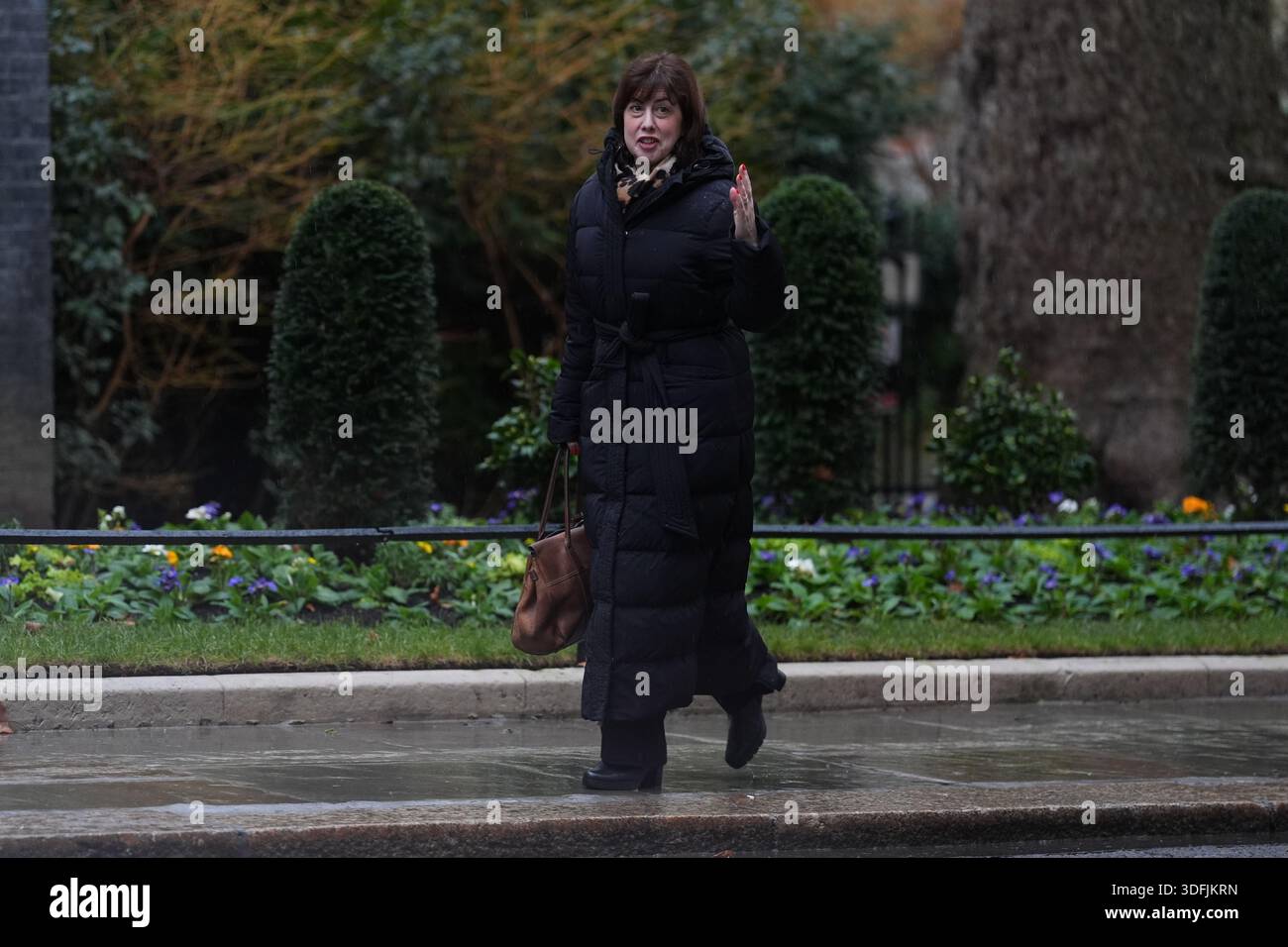 Deputy Leader of the Labour Party Lucy Powell arrives for a Cabinet ...
