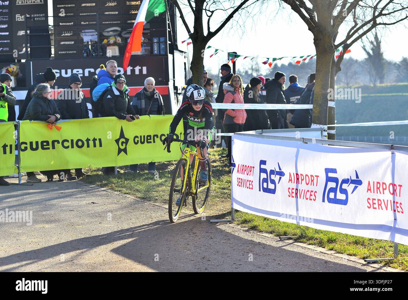 RIZZI Azzurra (ITA/JAM S BIKE TEAM BUJA) in action during Campionati Italiani Ciclocross ...