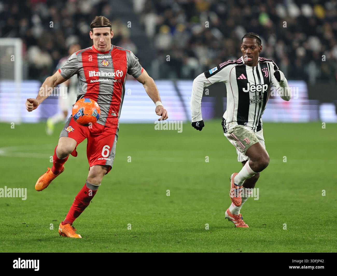 Federico Baschirotto participates at the Serie A 2025-2026 match ...