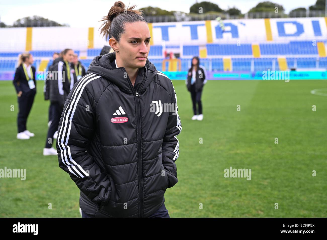 Martina Lenzini of Juventus F.C. before the Women's Super Cup final ...