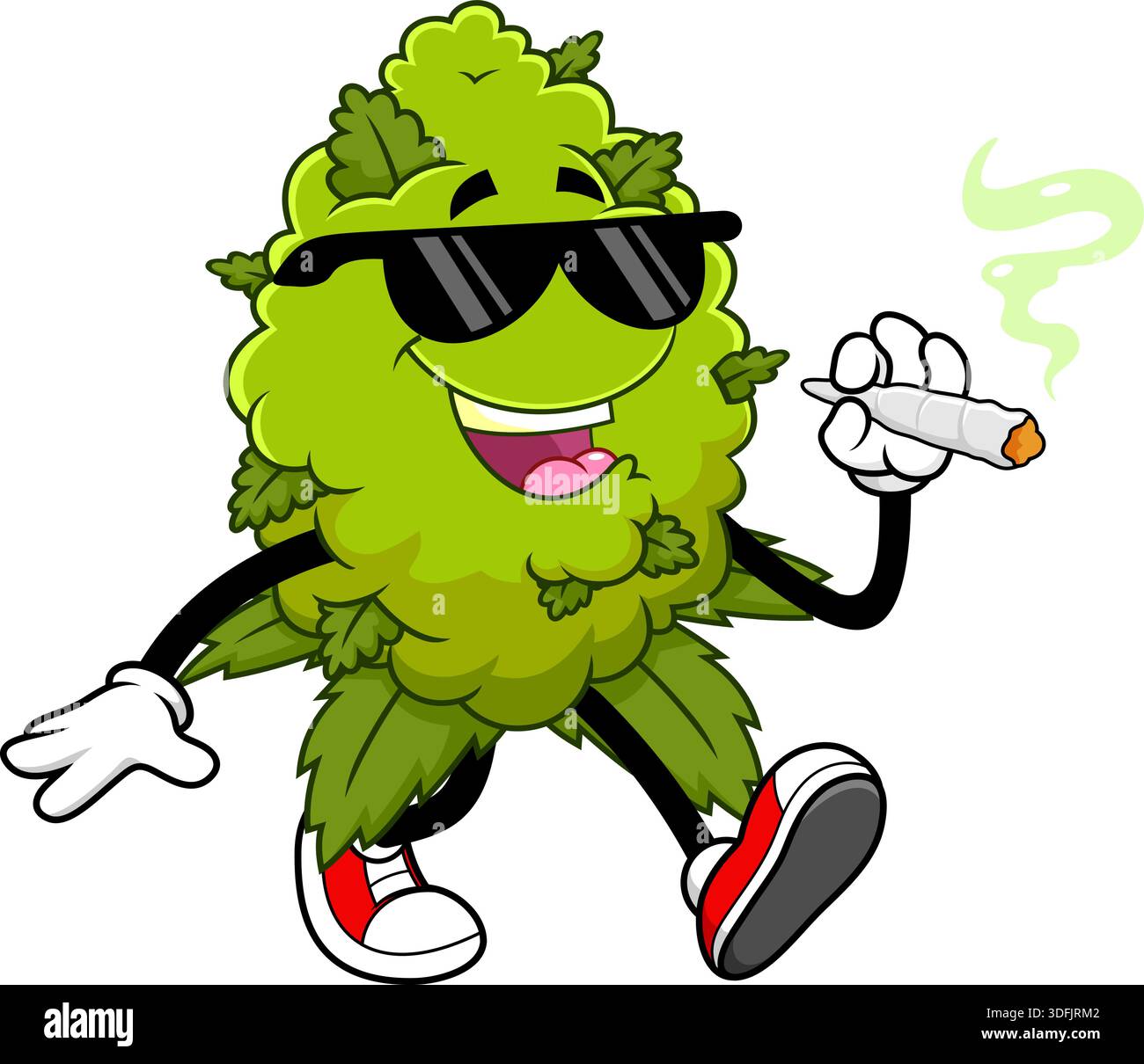 Cute ganja Stock Vector Images - Alamy