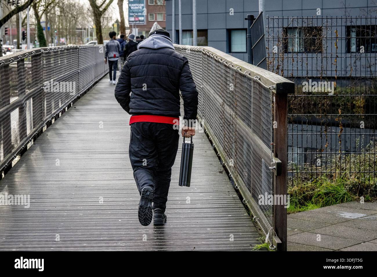 GOUDA - A COA asylum seekers' shelter in Gouda, where asylum seekers ...