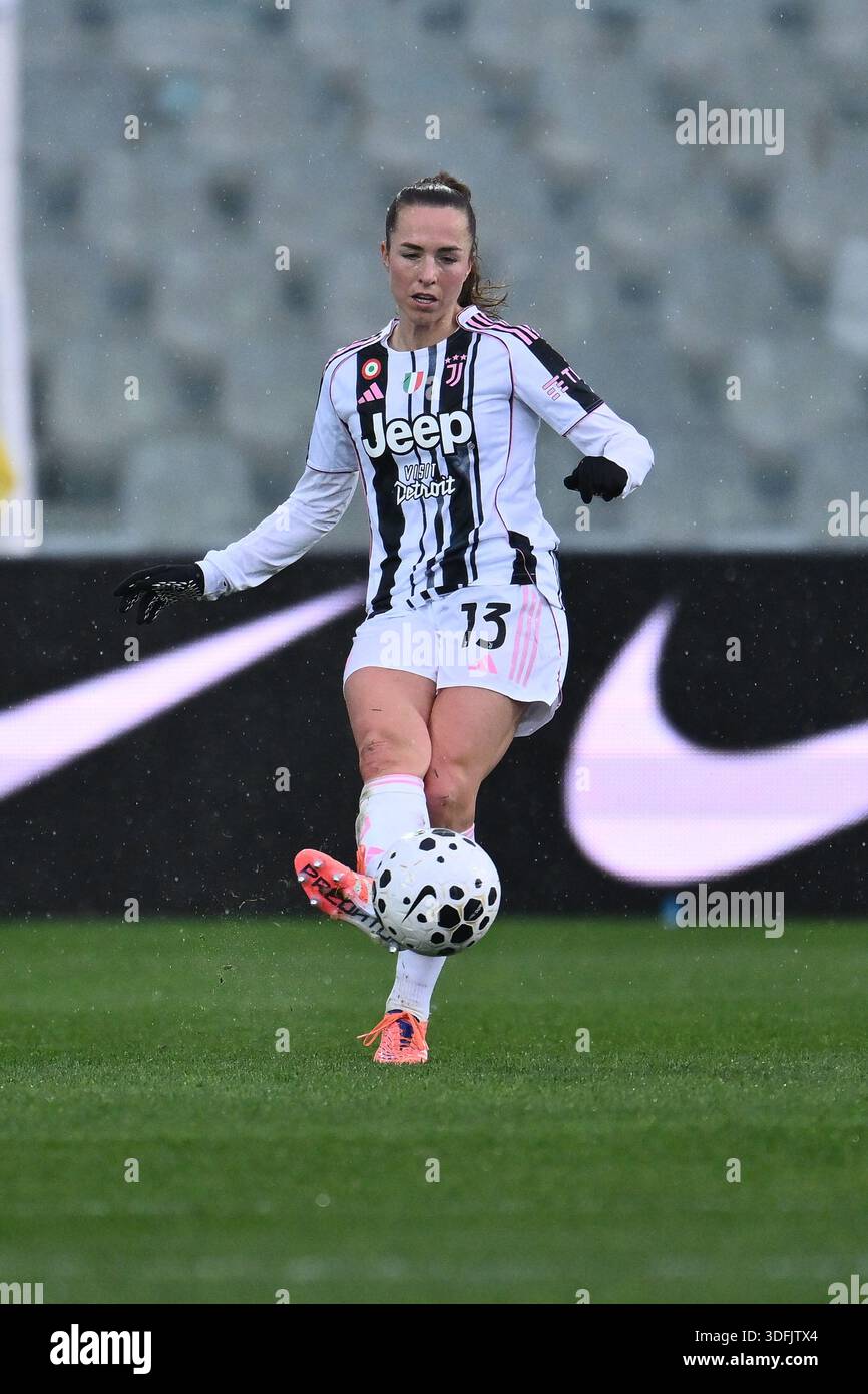 Lia Walti of Juventus F.C. is in action during in the Women's Super Cup ...