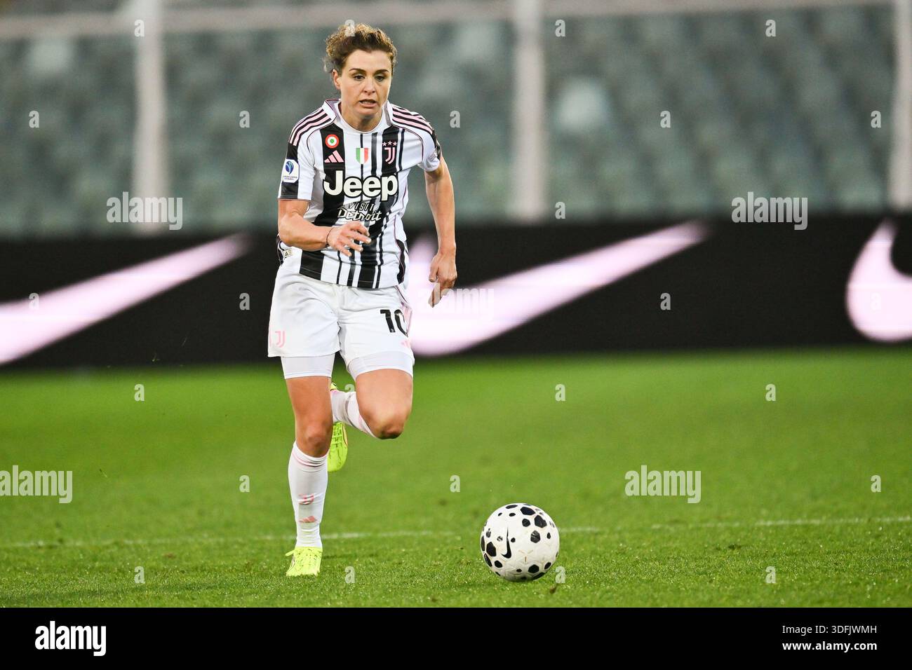 Cristiana Girelli of Juventus F.C. is in action during the Women's ...