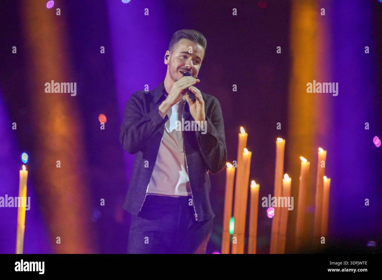 Berlin, 10.01.2026 Eric Philippi bei der TV-Show "Schlagerchampions ...