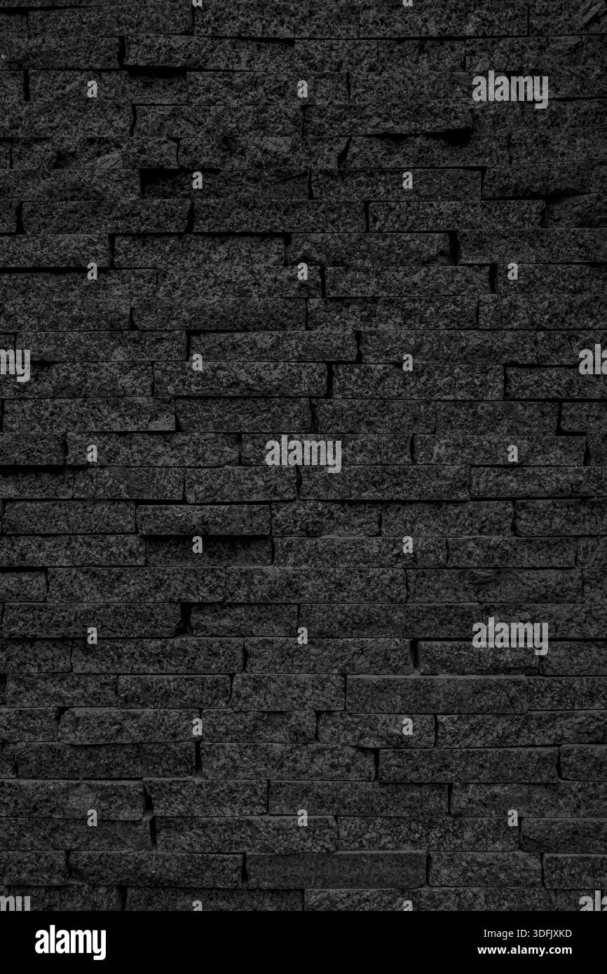 Gray wall of rough brick. Abstract construction background Stock Photo ...