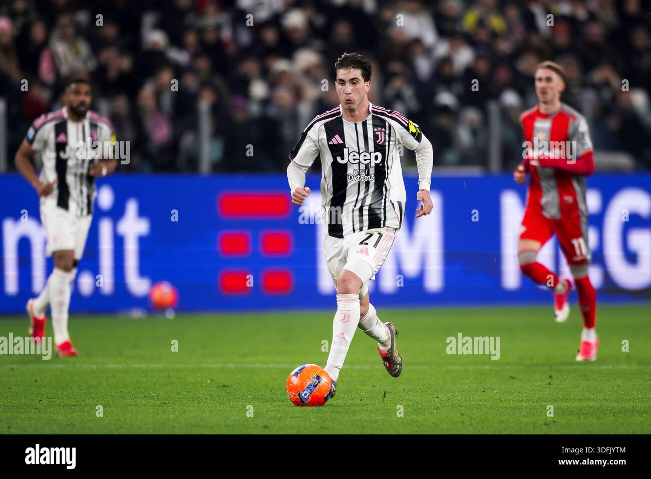 Fabio Miretti of Juventus FC in action during the Serie A football ...