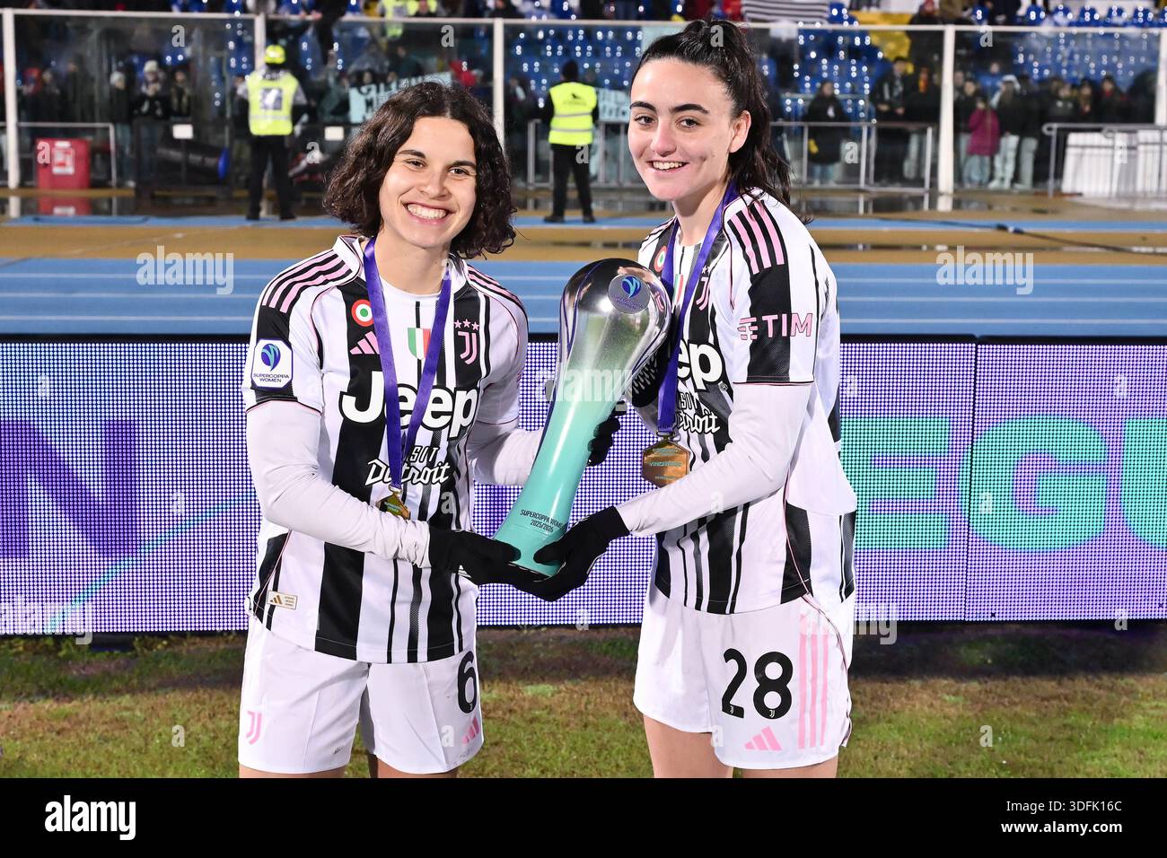 Eva Schatzer and Ginevra Moretti of Juventus F.C. during the awards ...