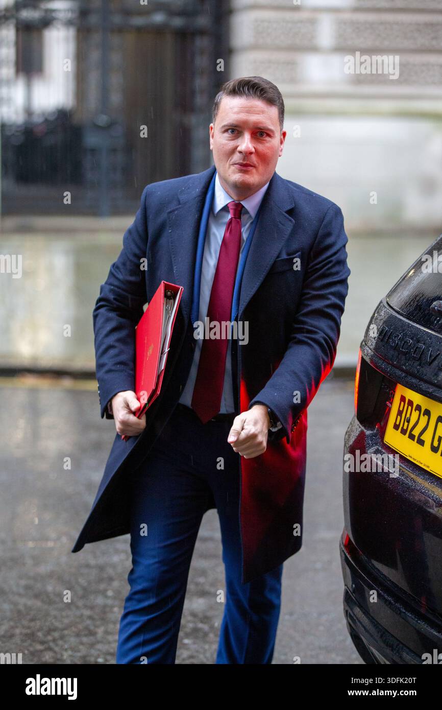 London, UK.13th Jan 2026 Wes Streeting, Secretary of State for Health ...