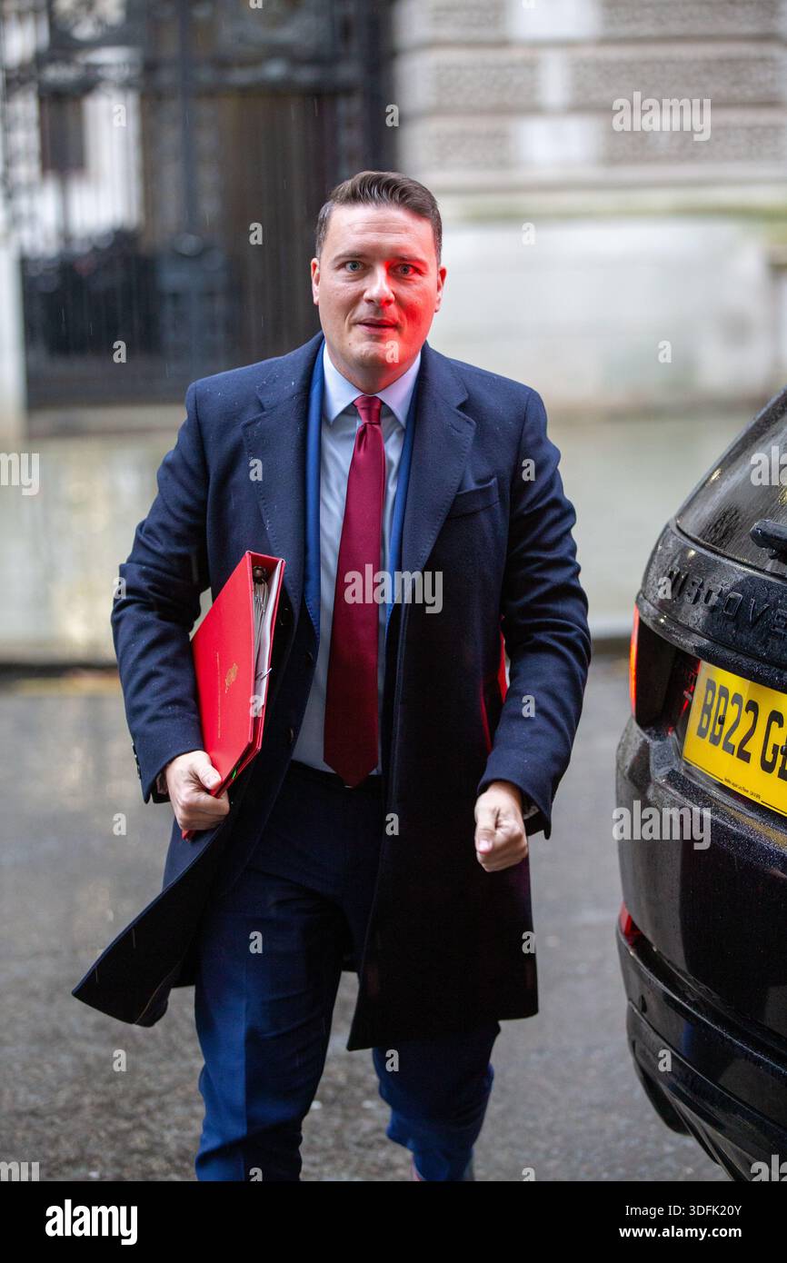 London, UK.13th Jan 2026 Wes Streeting, Secretary of State for Health ...