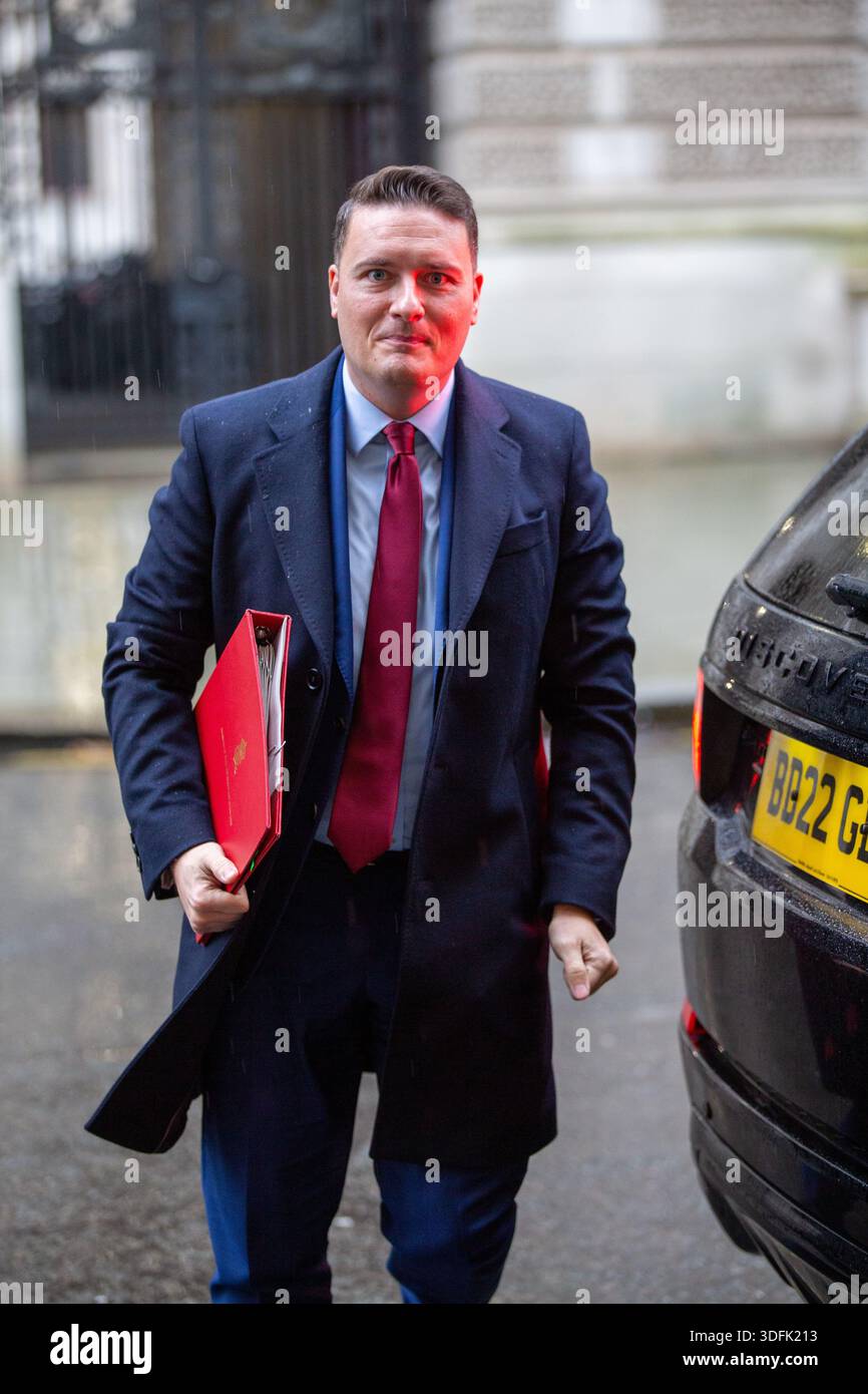 London, UK.13th Jan 2026 Wes Streeting, Secretary of State for Health ...