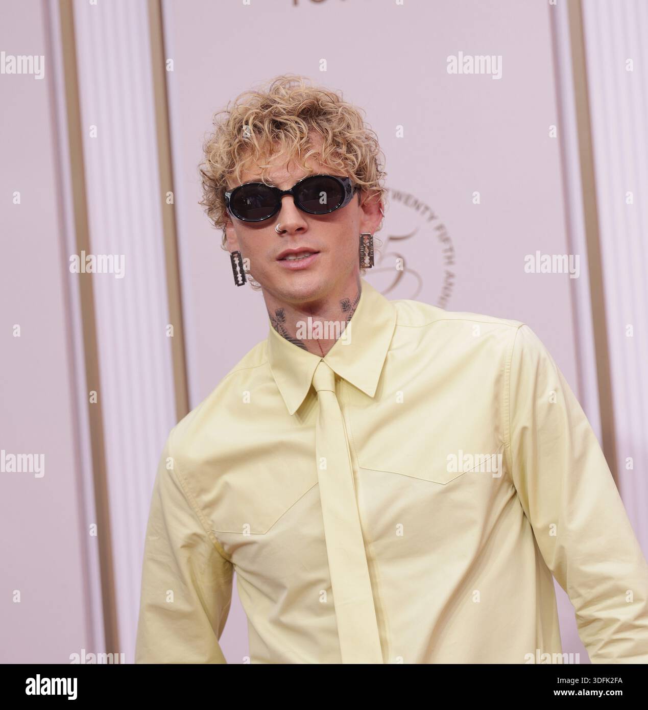Colson Baker (MGK) attends the 2025 BET Awards at Peacock Theater ...