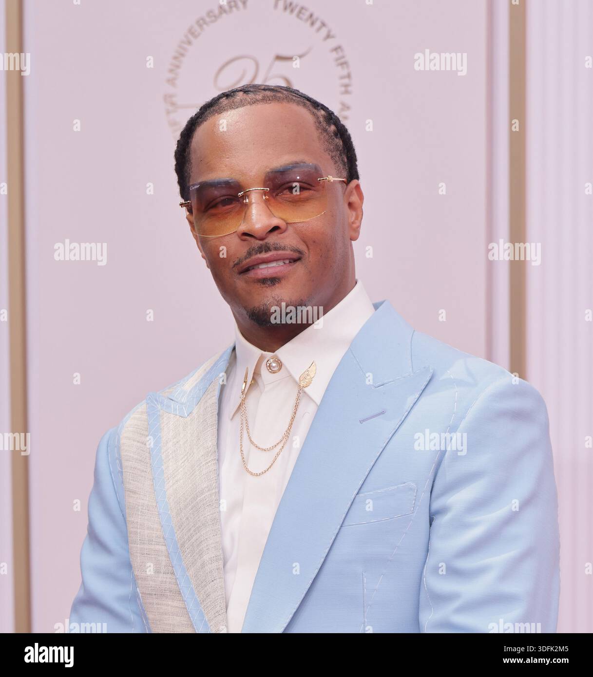 Clifford Harris Jr (T.I) attends the 2025 BET Awards at Peacock Theater ...